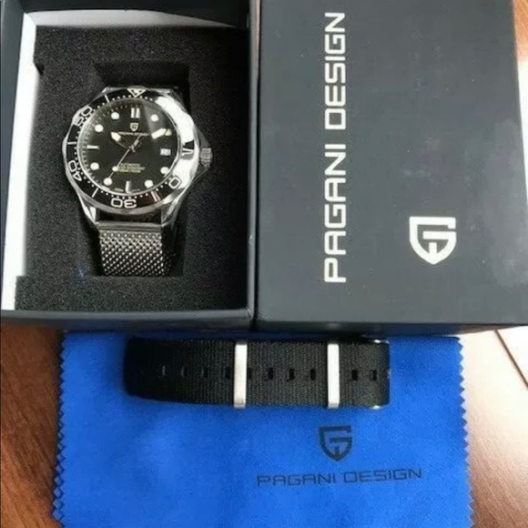 Accessories | Pagani Design Pd1667 Mesh Seamaster Homage 07 Automatic ...